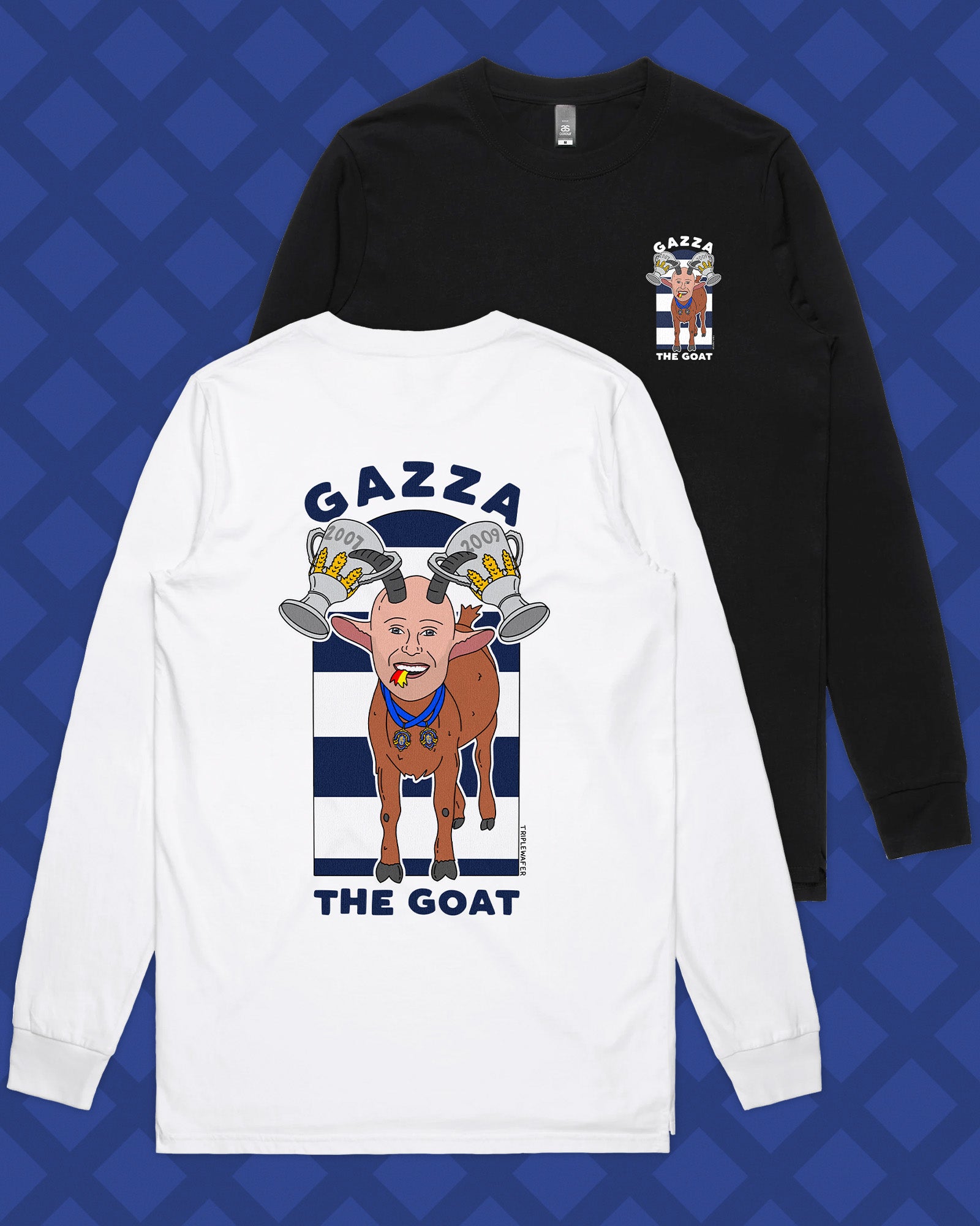 GAZZA THE GOAT LONG SLEEVE